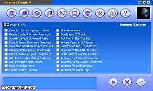 Internet Tweak Télécharger gratuitement la dernière version