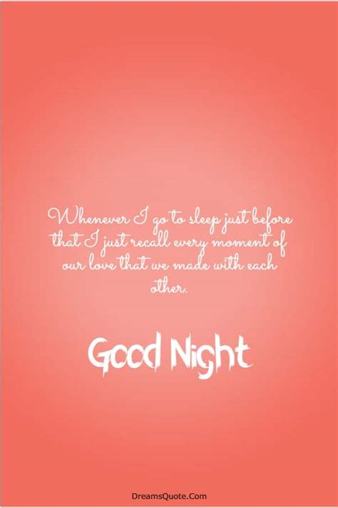 145 Romantic Good Night Messages For Her Dreams Quote