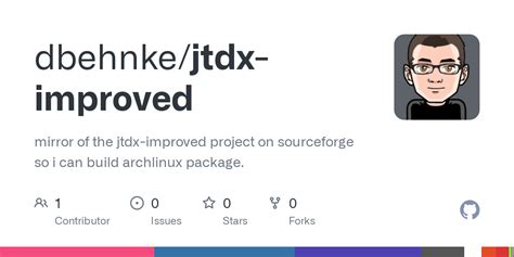 Github Dbehnkejtdx Improved Mirror Of The Jtdx Improved Project On