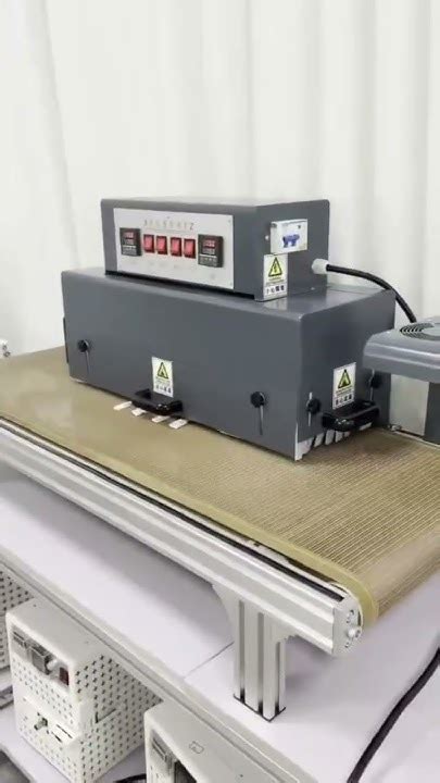 전선 튜브 수축기 열수축 양면 와이어 히팅기 전자동 Youtube