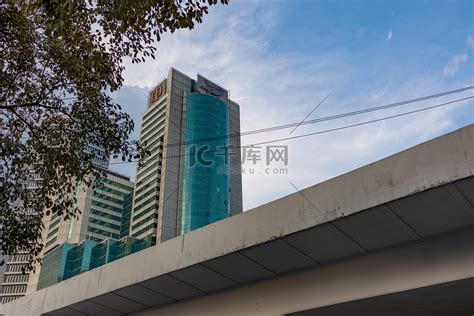 广州珠江新城cbd中轴线建筑高清摄影大图 千库网