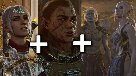 Baldurs Gate 3 Shadowheart Halsin Fivesome [custom Male] Youtube