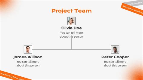 Executive Summary For Business Google Slides PPT Template