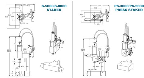 Pneumatic Stakers And Pneumatic Press Stakers By Assembly And Automation Technology