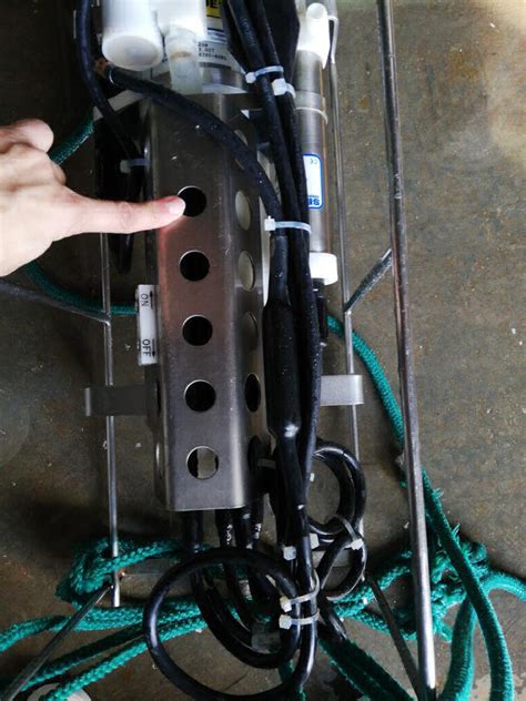 Oceanographic Multiparameter Sonde A External View B View Taking