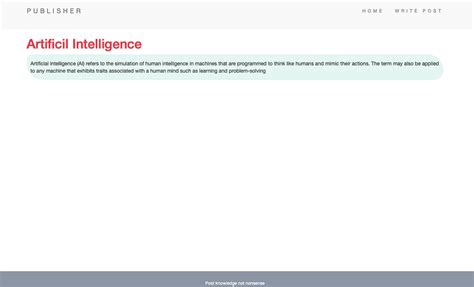 a simple online publisher using node js by sai durga mahesh
