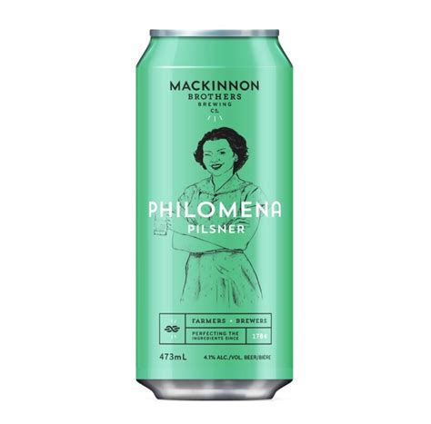 Mackinnon Philomena Pilsner 24 X Can 473 Ml The Beer Man