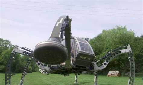 ‘mantis Robot Sets World Record For ‘largest Rideable Hexapod Robot