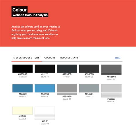 Website Colour Analyzer