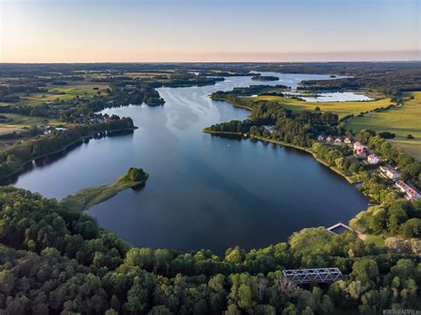 Mazury z lotu ptaka Jezioro Gielądzkie Zdjęcia foto galeria