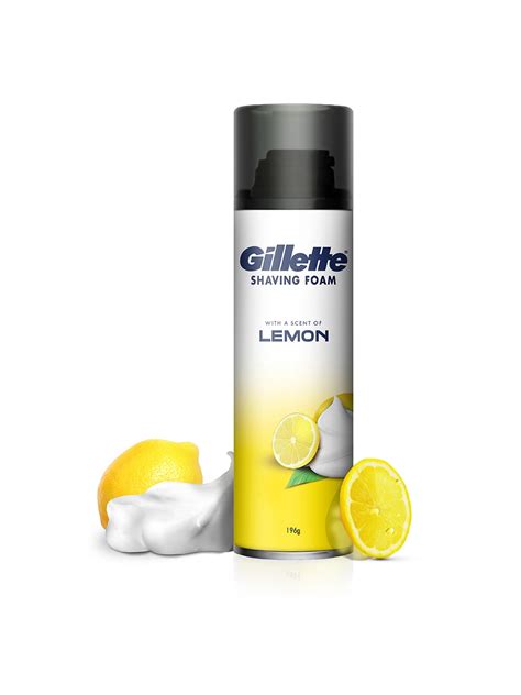 Buy Gillette Classic Lemon Lime Pre Shave Foam 196 G Shaving Cream