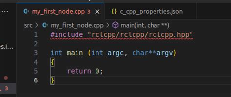 Python Creating Ros Node In Visual Studio C Compilation Problem Rclcpp Problem Stack