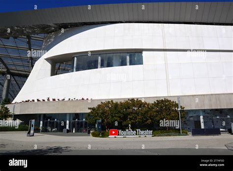 Youtube Theater Located Under The Same Structure That Houses Sofi