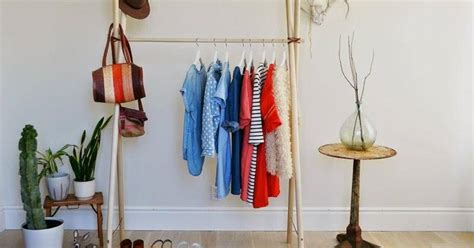 4 Easy Ways To Create DIY Clothing Racks And Save Space SLECK