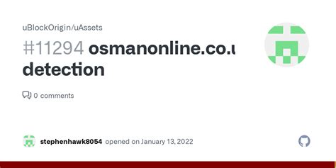 Osmanonline Co Uk Detection Issue Ublockorigin Uassets Github
