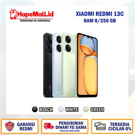 Jual XIAOMI REDMI 13C 8 256 GB GARANSI RESMI TERMURAH Shopee Indonesia