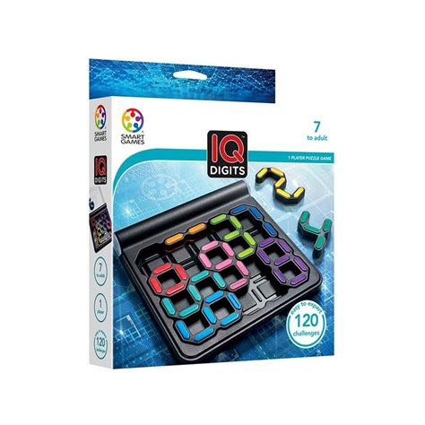 Smart Games Iq Plus Digits Brain Teaser Puzzle 1 Player Ages 7