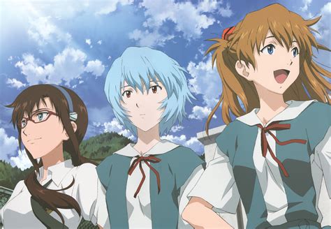 Blue Eyes Glasses Ayanami Rei Neon Genesis Evangelion Makinami