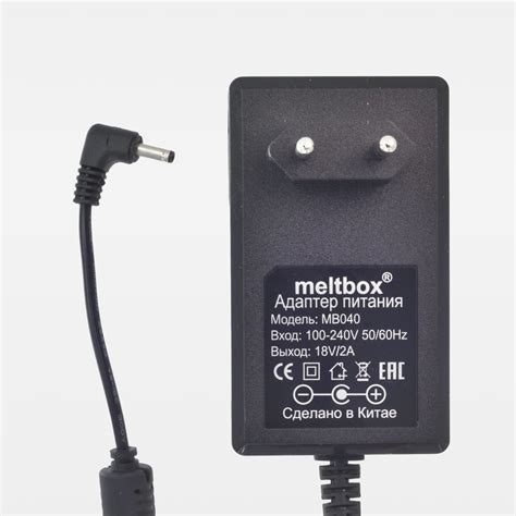 Адаптер сетевой блок питания для колонки ВК Капсула с Марусей 18V 2A