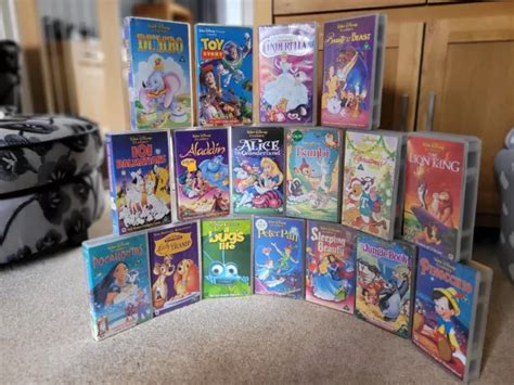 Disney And Pixar 17 Vhs Bundle Pal £750 Picclick Uk