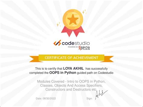 Guided Paths At Coding Ninjas Studio Loya Akhil