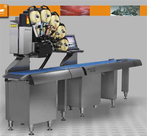 Multi Color Label Printer Applicator For Labels Package Automatic Ritm Industry