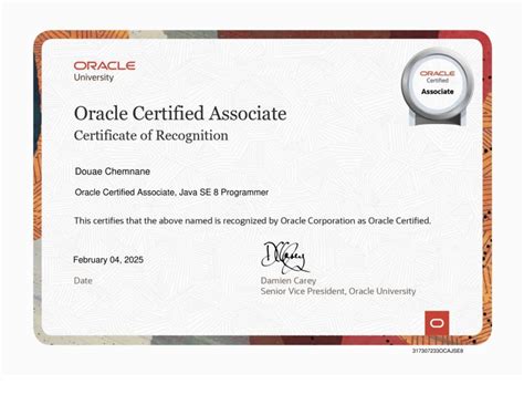 Java Certification Oraclecertified Softwaredevelopment Fullstack