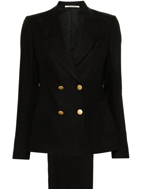 Tagliatore Traje Con Doble Botonadura Negro FARFETCH ES