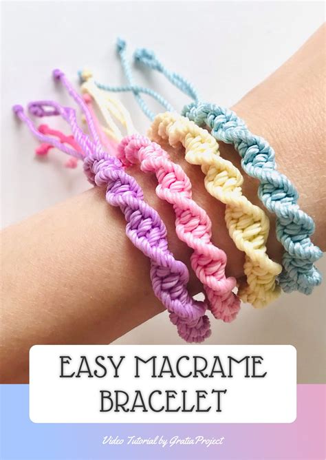 Diy Macrame Bracelet Tutorial Do It Yourself