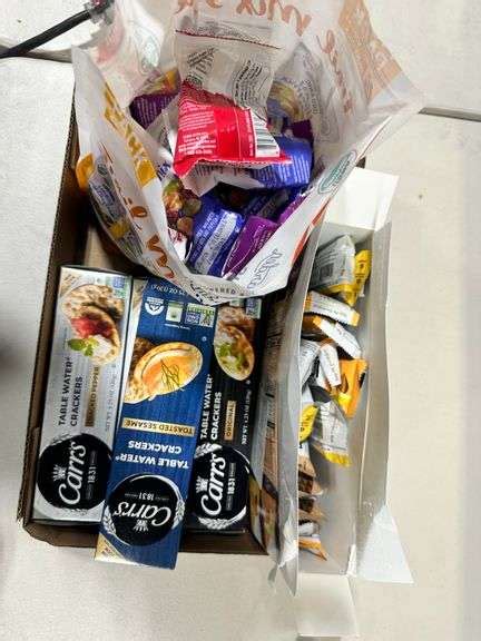 4 Packs Of Carrs Table Water Crackers 20 Natures Garden Assorted Trail