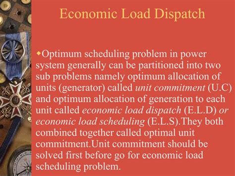 Economic Load Dispatch Ppt