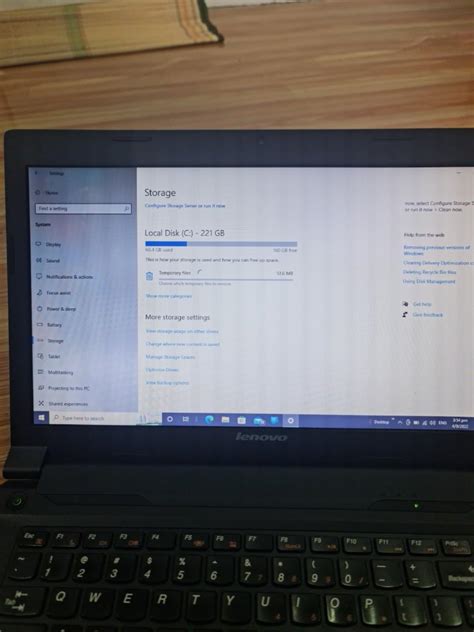 Business Laptop Lenovo B4400 8ram 500 Gb Memory Good Condition 9 10