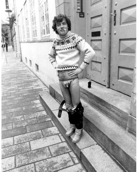Classic Angus Young In A Copenhagen Street 1977 Photo By Jorgen