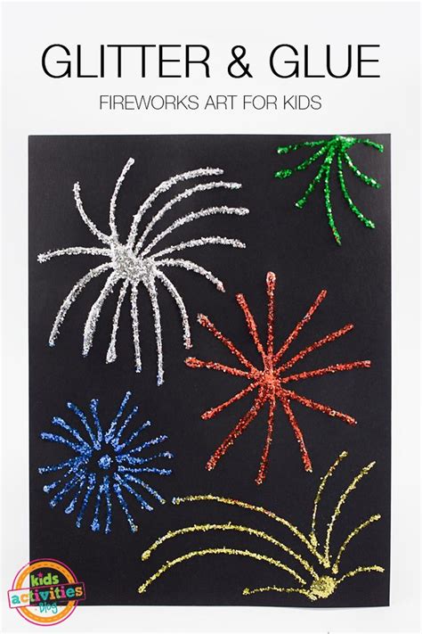 Scratch Art Fireworks Craft Artofit