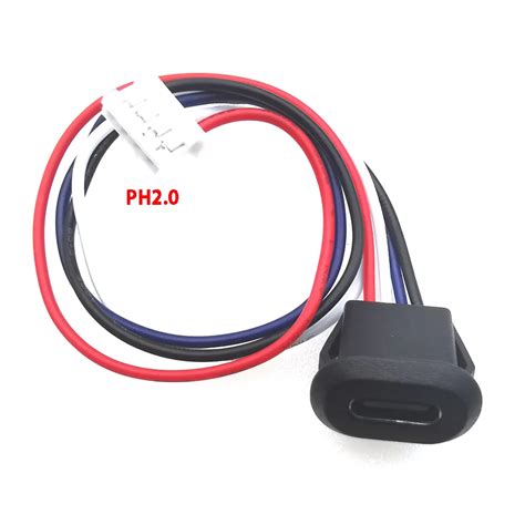 4pin 6pin Usb Type C Connector High Current Fast Charging