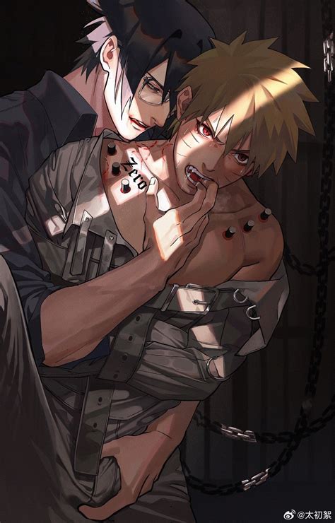 Uzumaki Naruto And Uchiha Sasuke Naruto Drawn By Xinjinjumin1064741 Danbooru