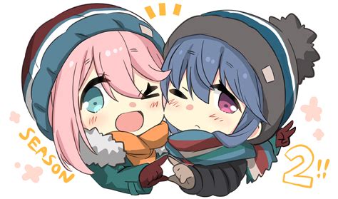 Safebooru O 2girls D Bangs Beanie Black Headwear Black Jacket Blue