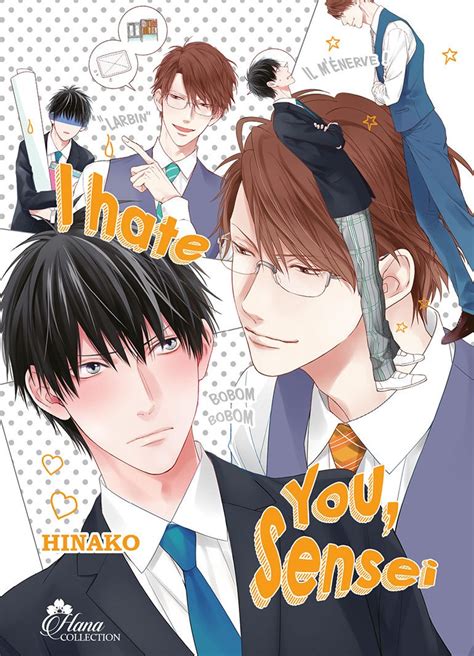 I Hate You Sensei Livre Manga Yaoi Hana Collection Hinako