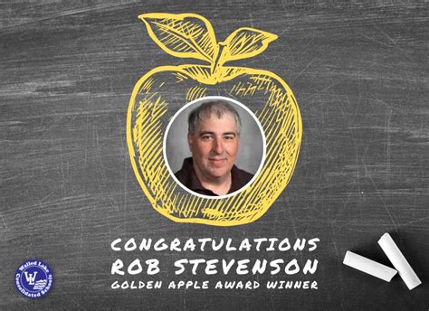 Rob Stevenson Receives Golden Apple Award Post Page