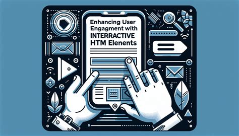 Enhancing User Engagement With Interactive Html Elements Web Crafting