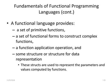 Fundamentals Of Functional Programming Languages Ppt Download