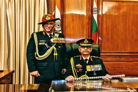 General Manoj Mukund Naravane Takes Charge As Indias 28th Army Chief