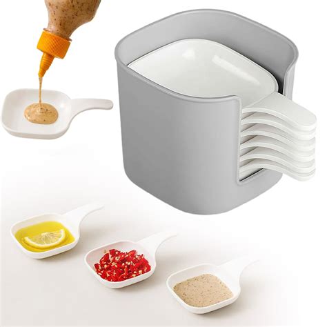Kpamnxio Dish Rack Dish Set Sell Well 5 07In 7 Piece Dipping Sauce