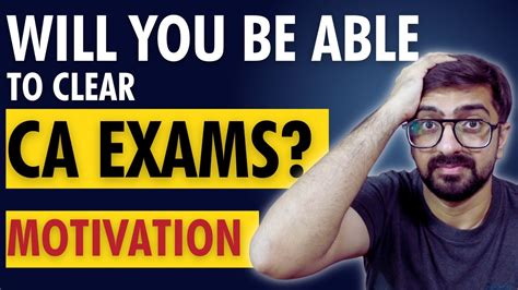 Self Doubt In Ca Exams Will Lead To Failure Icai Exam Guidance