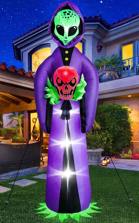 105ft Halloween Inflatables Outdoor Decorations Halloween Blow Up Yard Decorations Inflatable