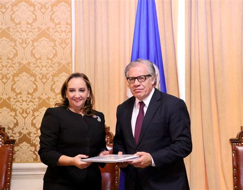 Claudia Ruiz Massieu On Twitter El Secretario General Almagro