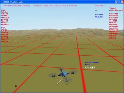 Screenshot From A Uav Tactical Simulator Download Scientific Diagram