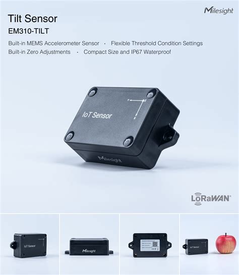 Milesight Tilt Sensor Em310 Tilt Mcci