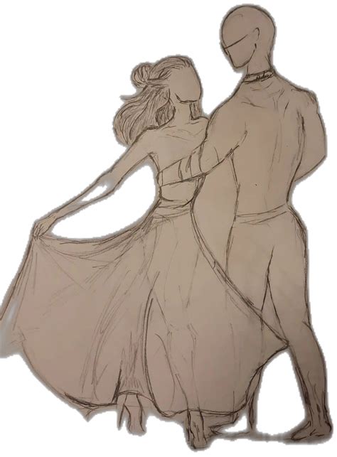 Couple Dancing ~ Drawing Sketch Disegni Anime
