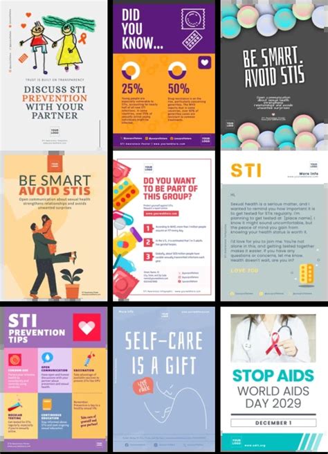 Create Std Awareness Posters For Free